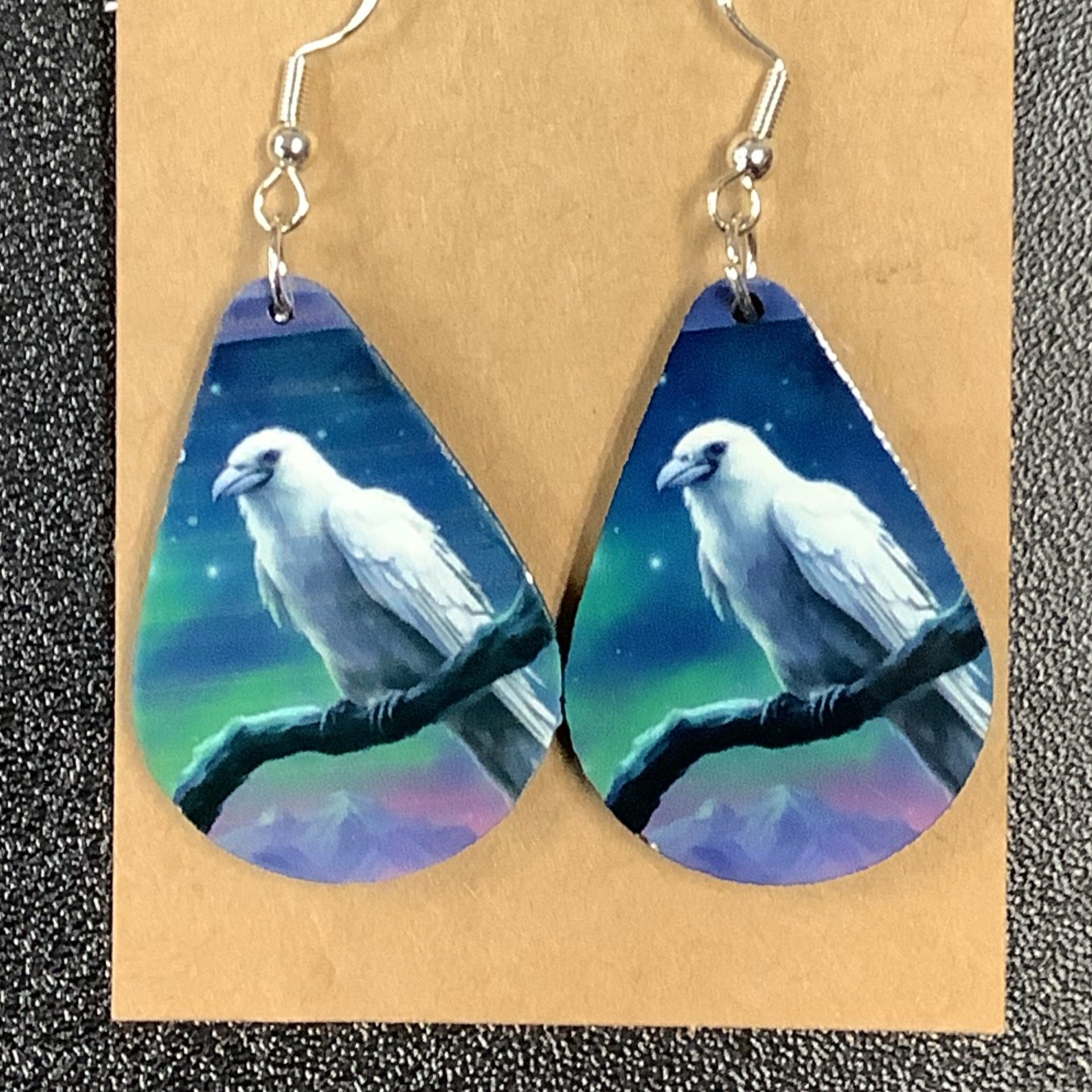 White Raven Northern Lights | PJ's Crafty Corner